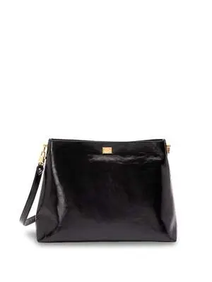 Dolce & Gabbana Calf Leather Handbag With Gold Tone Hardware
