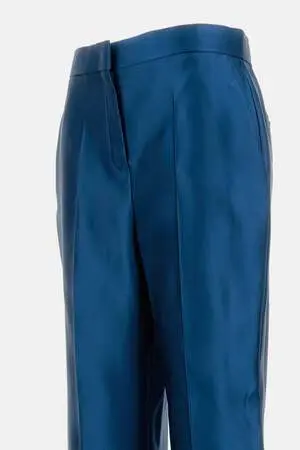 Fendi Tailored Silk Trousers - Multicolor