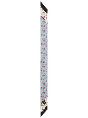 Dolce & Gabbana Silk Printed Hair Band - Multicolor