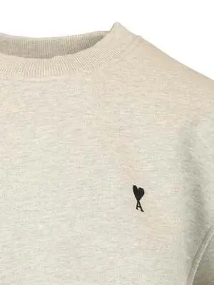AMI Paris De Coeur Sweatshirt - Gray