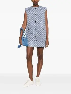 Gucci Gg Monogram Miniskirt