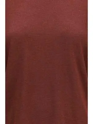 Brunello Cucinelli Short-sleeve Cashmere And Silk Sweater - Multicolor