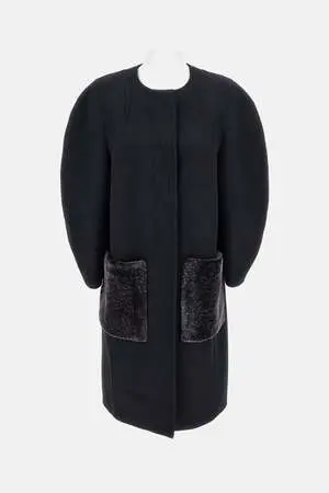 Fendi Notched Lapel Coats For Women
