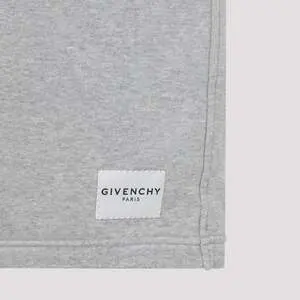 Givenchy Light Grey Cotton Shorts