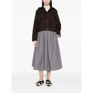 Moncler Corduroy Collar Jacket - Purple