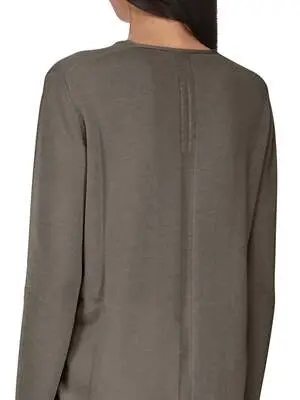 Rick Owens V-neck Virgin Wool Sweater - Gray