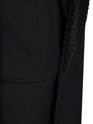 Bottega Veneta Grain De Poudre Tuxedo Jacket With Satin Lapels