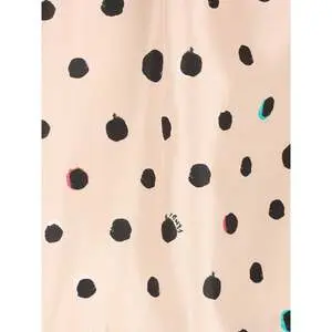 Fendi Falena Dots Silk Long Sleeve Shirt - Multicolor