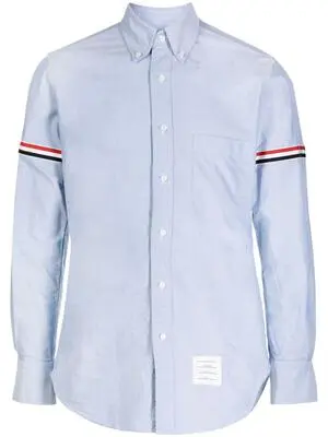 Thom Browne Classic Cotton Shirt - Blue