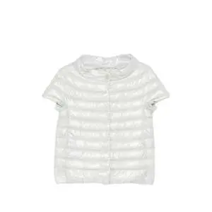 Herno Quilted Stand Collar Puffer Jacket - Gray