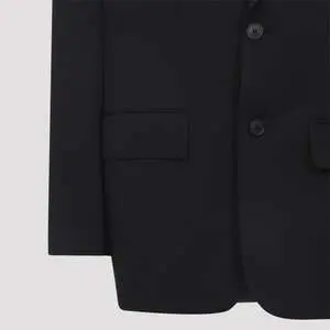 Balenciaga Wool Tuxedo Jacket With Notch Lapel