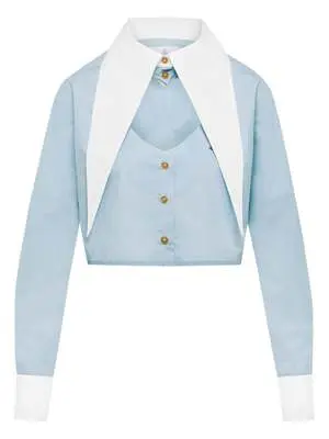 VIVIENNE WESTWOOD Vivienne Westwood Cropped Shirt Multicolor