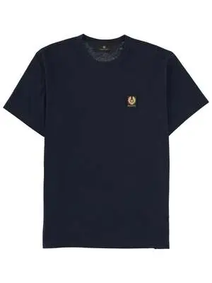 Belstaff Belstaff Men T-Shirt With Logo Blue