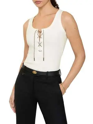 Burberry Cotton Blend Tank Top