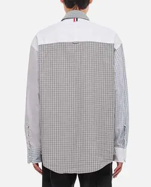 Thom Browne Oversized Cotton Shirt - Multicolor