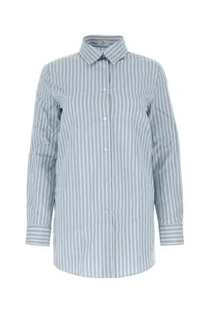 Etro Embroidered Poplin Shirt - Multicolor