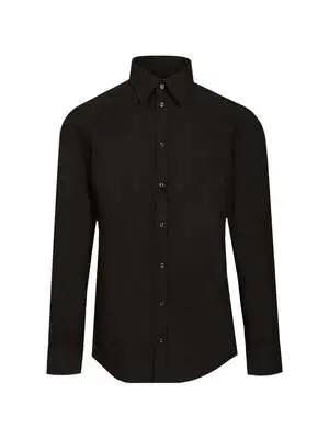 Dolce & Gabbana Supima Cotton Shirt - Black