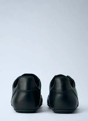 Rick Owens Minimal Leather Sneakers