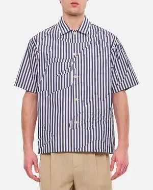 Sacai Cotton Poplin Shirt - Multicolor