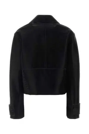 Gucci Lamb Skin Croc Effect Jacket