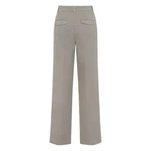 Peserico Wide Leg Trousers - Brown