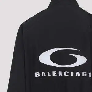 Balenciaga Cotton Jacket With Logo Detail