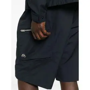 Moose Knuckles Cargo Shorts With Logo Detail