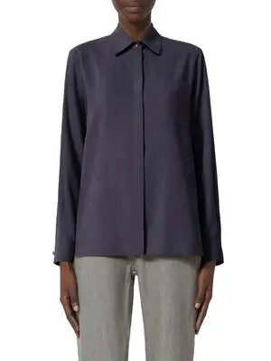 Max Mara Siamese Silk Canvas Shirt - Multicolor