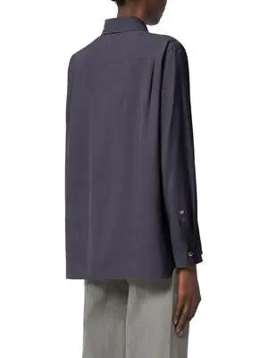 Max Mara Siamese Silk Canvas Shirt - Multicolor