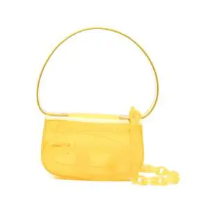 DIESEL® DIESEL Yellow Chain Embellishment Top Handle Bag Yellow
