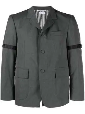 Thom Browne Single-breasted Blazer With Armband Detail