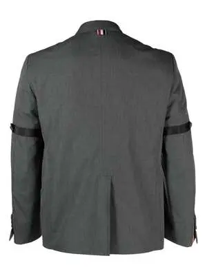 Thom Browne Single-breasted Blazer With Armband Detail