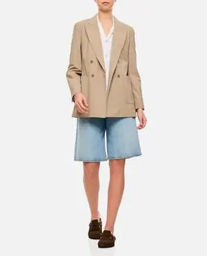 Max Mara Corfu Double-breasted Blazer - Multicolor