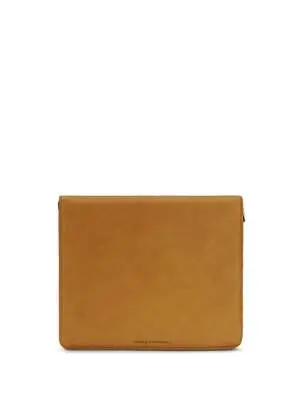 Brunello Cucinelli Leather Laptop Case - Brown