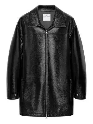 COURREGES Vinyl Jacket - Black