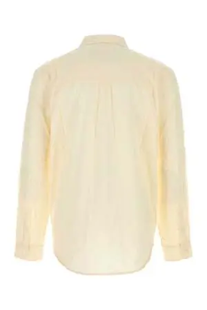 Séfr Ivory Voile Leo Shirt - White