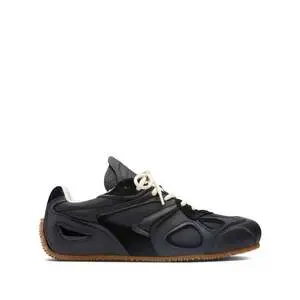 Axel Arigato Low-top Trainers In Leather And Suede - Black