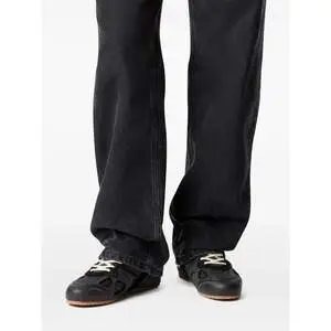 Axel Arigato Low-top Trainers In Leather And Suede - Black
