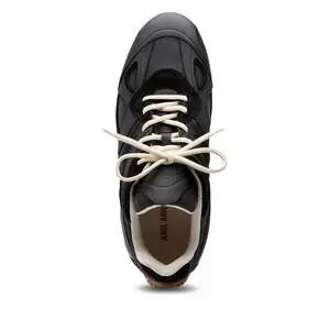 Axel Arigato Low-top Trainers In Leather And Suede - Black