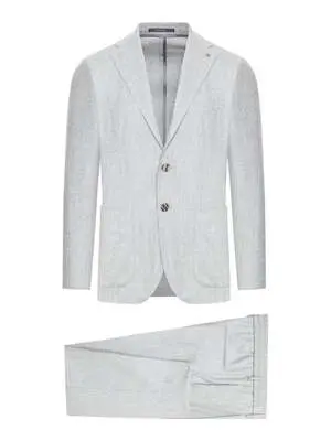 Tagliatore Tailored Wool Suit - Multicolor