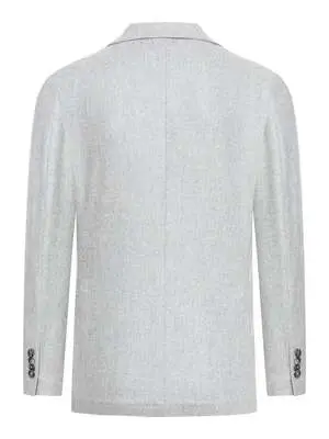Tagliatore Tailored Wool Suit - Silver