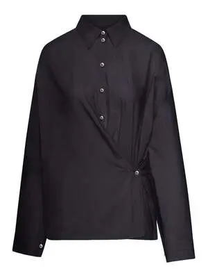 LEMAIRE LEMIAIRE Twisted Cotton Shirt Multicolor