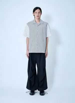 JIL SANDER Boxy Fit Short Sleeve Shirt - White