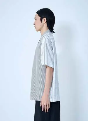 JIL SANDER Boxy Fit Short Sleeve Shirt - White