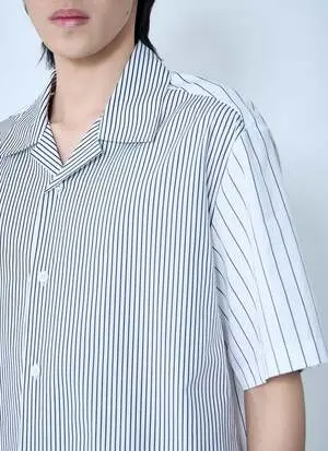 JIL SANDER Boxy Fit Short Sleeve Shirt - White