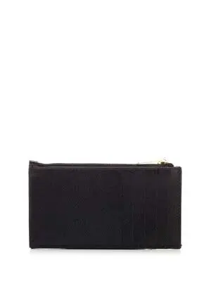 Saint Laurent Cassandre Card Case - Black