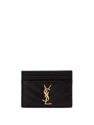 Saint Laurent Cassandre` Card Case - Multicolor