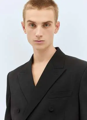 Gucci Double-breasted Wool Blazer