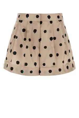 Fendi Fendi Printed Taffeta Shorts Multicolor