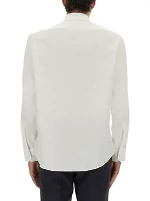 BOSS Poplin Shirt - White